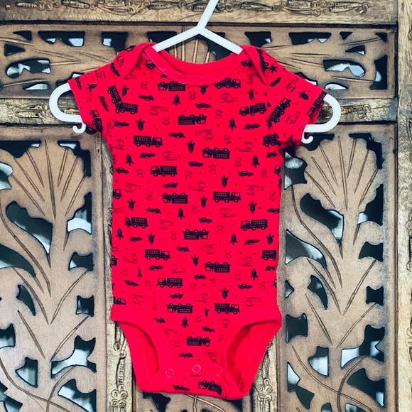 Carter's | One Pieces | Carters Fire Truck Onesie | Poshmark